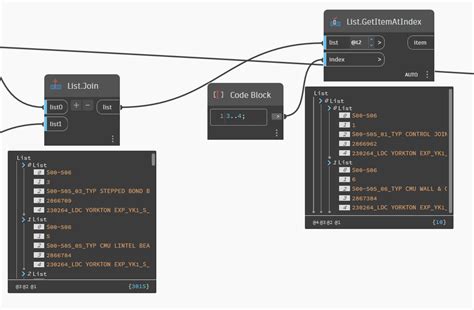 Find Items In List Using Two Nested List Values Lists Logic Dynamo