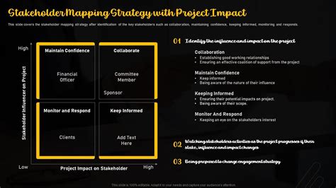 Stakeholder Mapping Strategy With Project Impact Importance Of Nurturing A Stakeholder