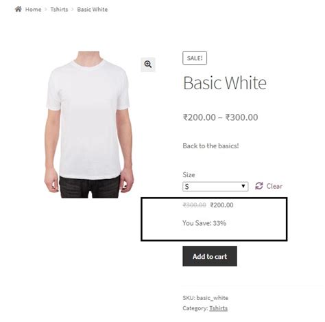 How To Display You Save X” Below Sale Prices For Simple And Variable