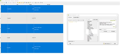 Qgis Selecting In Expression Features With Line Break Geographic Information Systems Stack