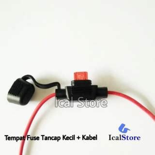 Jual Tempat Fuse Tancap Kecil Waterproof Rumah Socket Sekring Holder Fuse Blade Shopee Indonesia