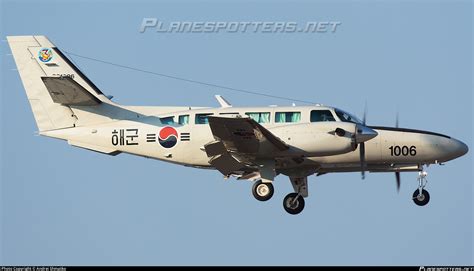 991006 Republic Of Korea Navy Reims Cessna 406 Caravan Ii Photo By
