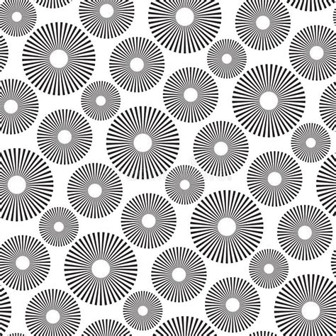 Seamless Circles Pattern Stock Vector Illustration Of Design