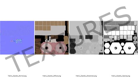 Garden Fabric Canopy 3d Model 34 3ds Blend C4d Fbx Max Ma Lxo