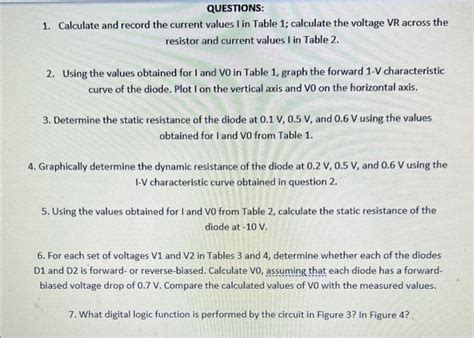 Solved QUESTIONS Calculate And Record The Current Values Chegg