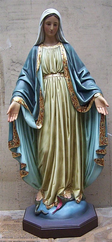 Our Lady Of Grace Statue 34 Inches Blessed Mother Statue Virgin Mary