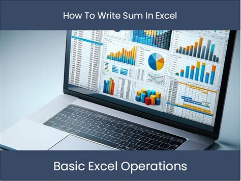Excel Tutorial How To Write Sum In Excel Excel