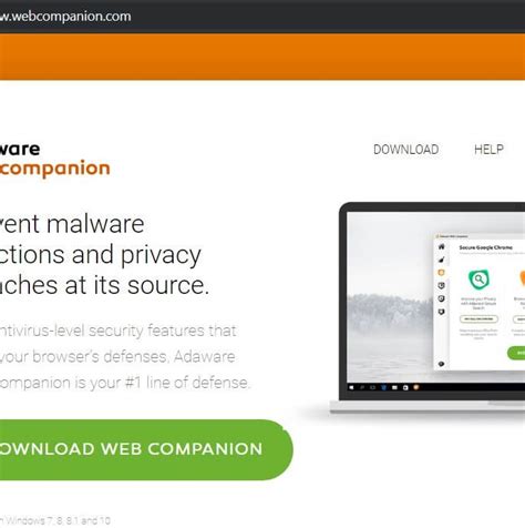 Web Companion By AdAware Should You Remove It Update July 2019