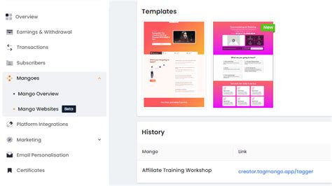 How To Build A Landing Page On TagMango For Your Next Workshop