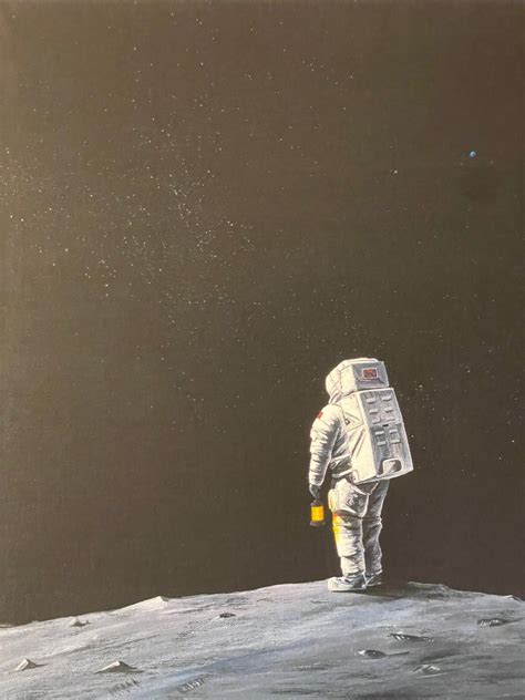 Zhiyong Jing Jing Zhiyong A Beacon Contemporary Art Astronauts Series For Sale At 1stdibs