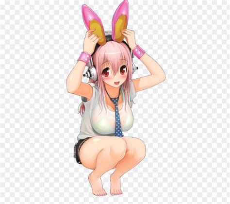 Super Sonico Anime Ecchi Moe Eroticism PNG Eroticism Clipart PNG Image PNGHERO