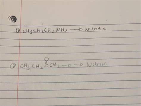 Solved Ch Ch Ch Nh D Nitrite Ch Ch Ch Ch Ch Chegg Com