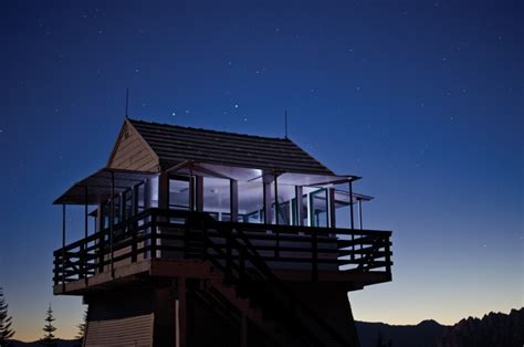 How To Rent A Former Fire Lookout Cabin In California