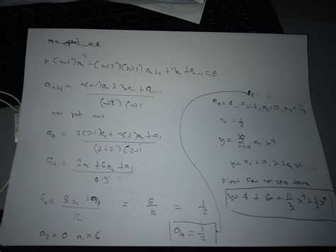 Solved 2 Find The First Four Nonzero Terms In A Power Series