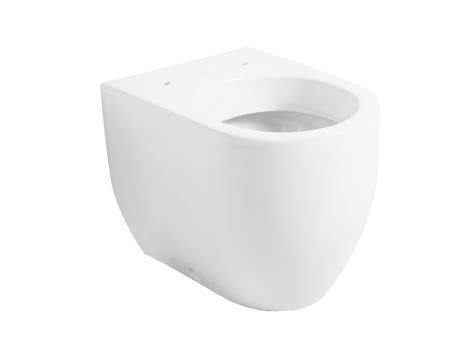 Compact Floor Mounted Ceramic Toilet Flo 3118 Flo Collection By Kerasan Design Simone Anzellini