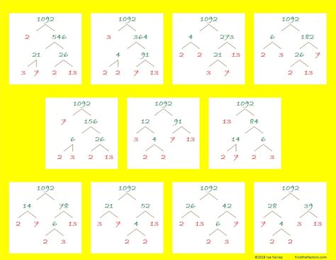 1092 Predictable Factor Trees Find The Factors