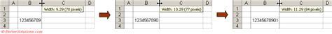 Excel Rows Columns AutoFit Selection