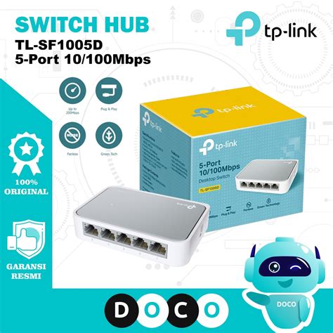 Jual Tp Link Switch Hub Tl Sf D Tl Sf D D Port Mbps Desktop Network Lan