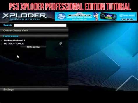 Xploder PS Professional Edition With Cheats Editor NEW TUTORIAL YouTube