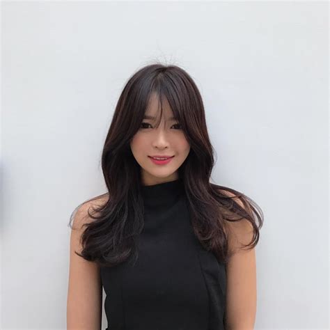 차홍룸 이정아 빌드펌 차홍아르더 중간머리 레이어드컷 청담동미용실 중간머리펌 가을염색