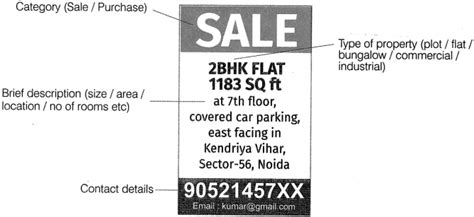 Advertisement Writing Class 11 Format Examples Cbse Sample Papers