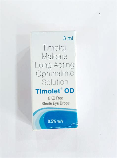 Timolet Od Eye Drop