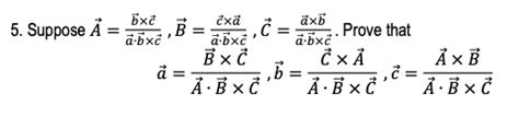 Solved bxc cxă axb 5 Suppose A B C Prove that absẽ Chegg com