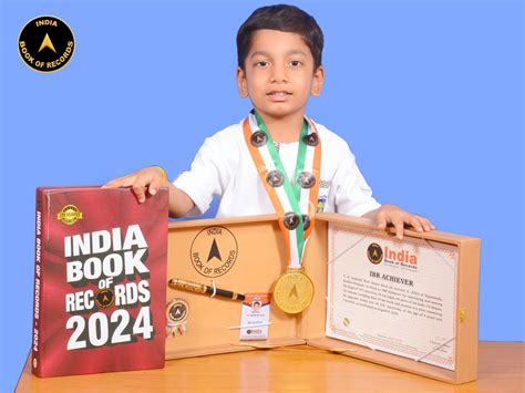 V D Aashrith Ram Dasari Ibr Achiever India Book Of Records