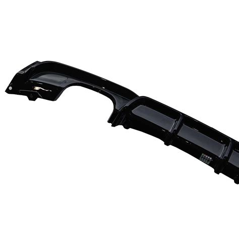 Mhc Black Bmw 3 Series Performance Rear Diffuser In Gloss Black F30