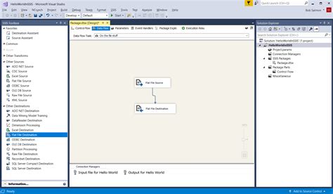 From Excel To Ssis Part 2 Hello World Random Tech Thoughts