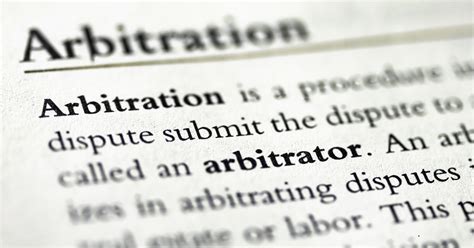 Arbitration Definition And Explanation Sociology Plus