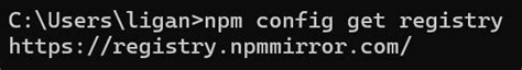 npm淘宝最新镜像配置（windows） npm 淘宝镜像 csdn博客