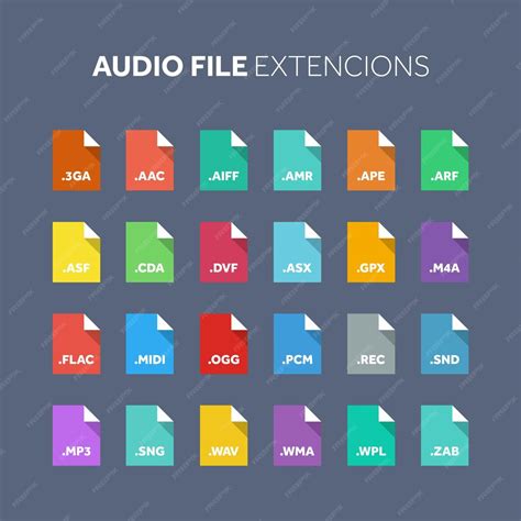 premium vector flat style icon set source code programming file type