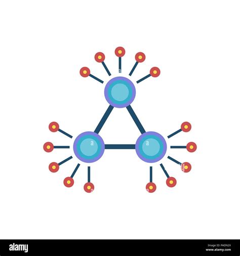Decentralization Flat Vector Icon Stock Vector Image And Art Alamy
