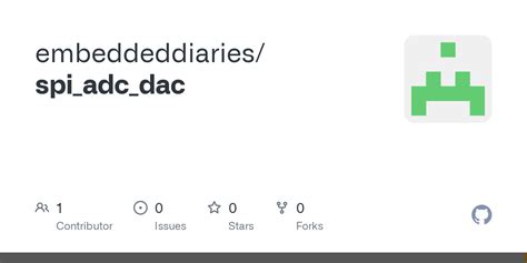 GitHub Embeddeddiaries Spi Adc Dac