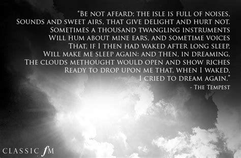 The Tempest Shakespeare Quotes Magic Classic M Clouds Image