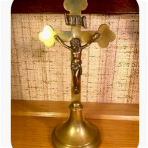 Brass Cross Etsy