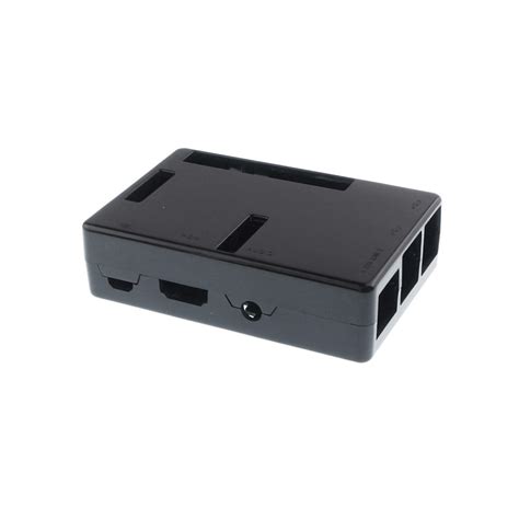 Case For Raspberry Pi 2b3 Black With Snaps Kamami On Line Store