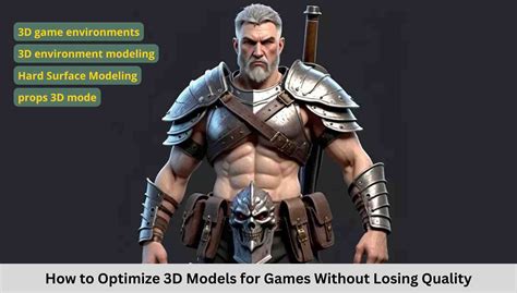 How To Optimize 3d Models For Games Without Losing Quality Album On Imgur