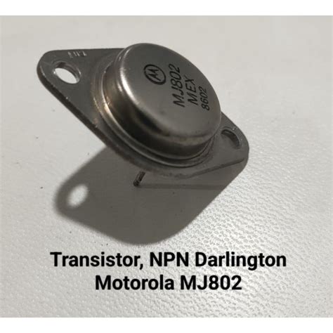 Transistor Npn Darlington Mj802 Ac001c Shopee Malaysia