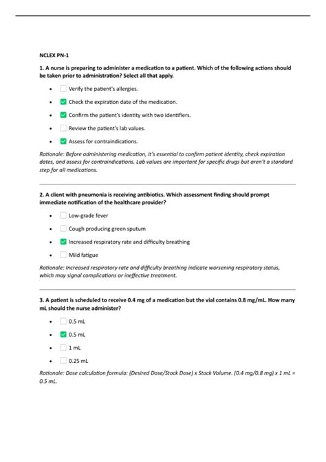 Nclex Pn Real 2025 Exam Screenshots Nclex Pn Stuvia Us