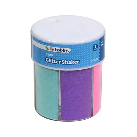 Hello Hobby Multicolor Neon Glitter Shaker 317 Oz