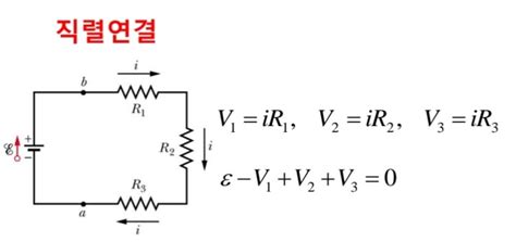 전기회로 키르히호프 법칙 함 봐주세요 지식in