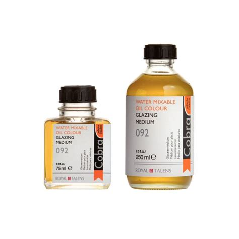 Cobra Water Mixable Oil Colour Glazing Medium Artsavingsclub