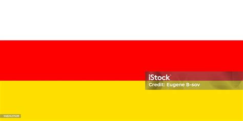 독립 기념일 또는 선거를위한 남오세티아 국기 간단한 그림 개념에 대한 스톡 벡터 아트 및 기타 이미지 개념 국가 지리적