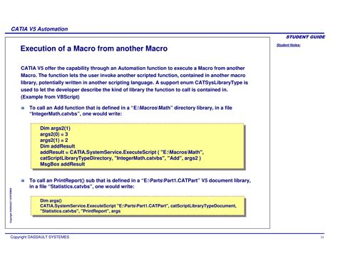 CATIA V5 Automation VB Script Pdf