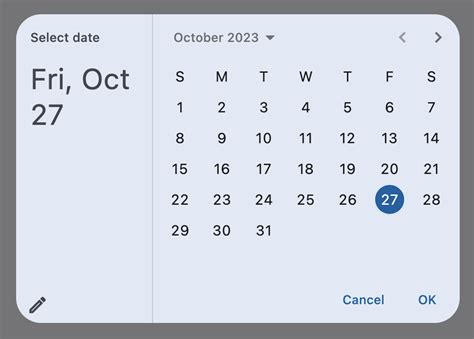DatePicker Flet