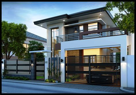 2 Storey Modern House Design In The Philippines Design For Home