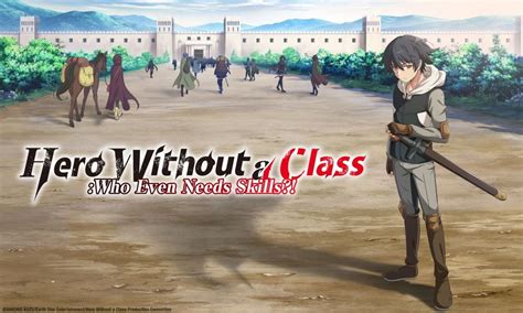 Hero Without A Class Anime Adventure Quests To Hidive Simulcast Lineup Animation Magazine