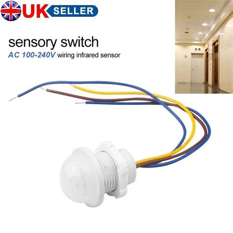 360 Degree Recessed Pir Ceiling Occupancy Motion Sensor Detector Light Switch Eur 7 40 Picclick Fr